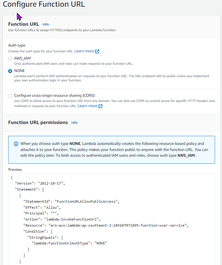 Function Urls Quick And Easy Way To Invoke Aws Lambda Functions Over